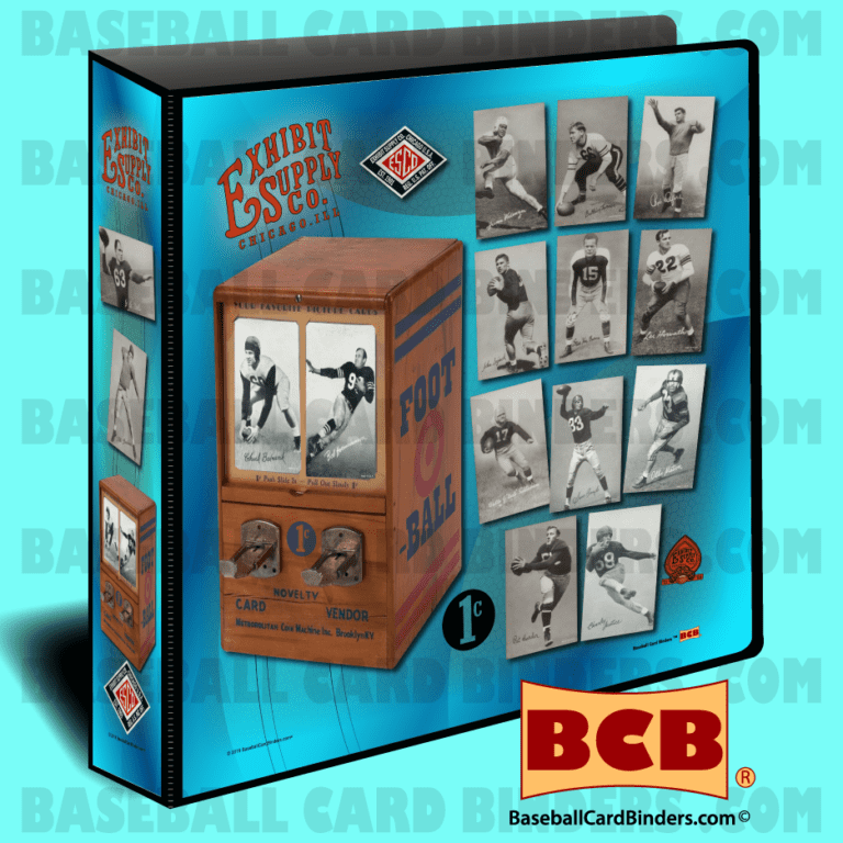 Football Card Album Binders – Baseballcard Binders