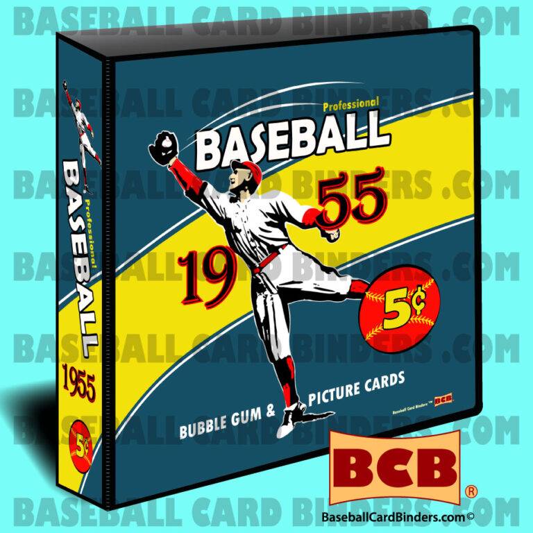 1955 Bowman Style Baseball Card Album Binder – Baseballcard Binders