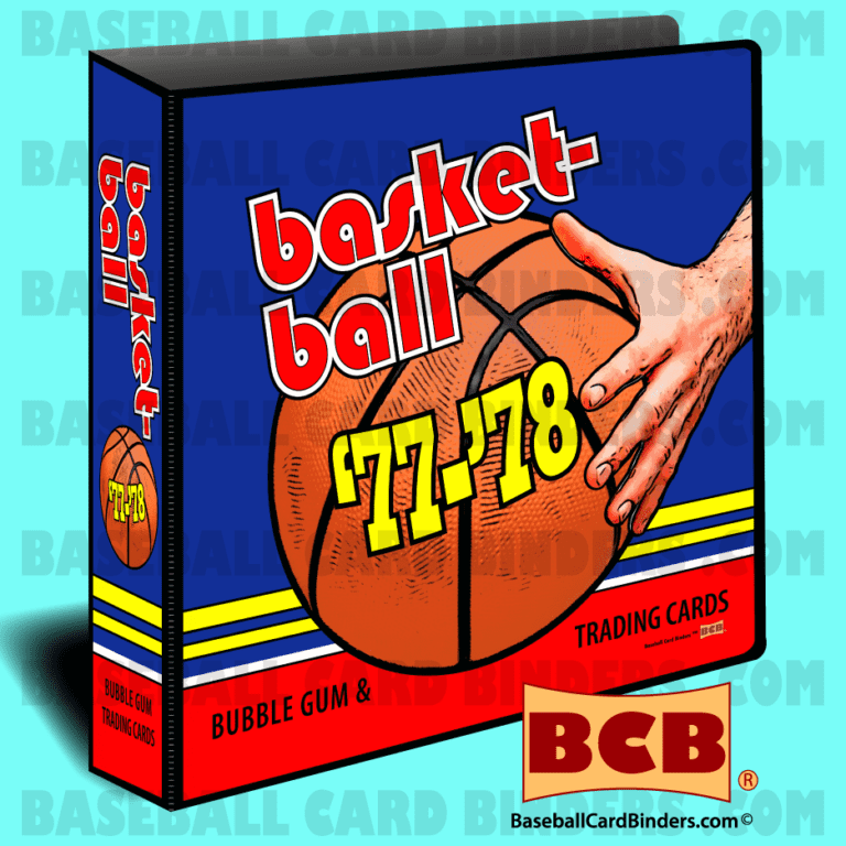 Basketball Card Album Binders – Baseballcard Binders