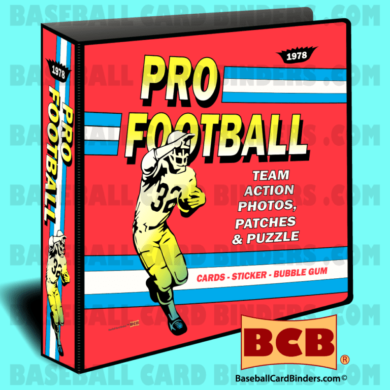 Football Card Album Binders – Page 4 – Baseballcard Binders