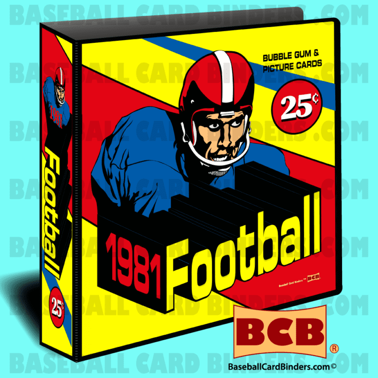 Football Card Album Binders – Page 4 – Baseballcard Binders