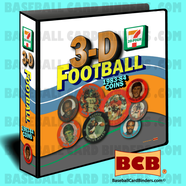 1983-84-7-11-NFL-Style-3-D-Disc-Collectors-Football-Album-Binder ...