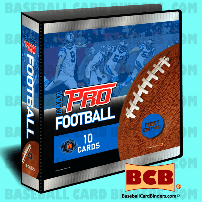 Football Card Album Binders – Page 7 – Baseballcard Binders