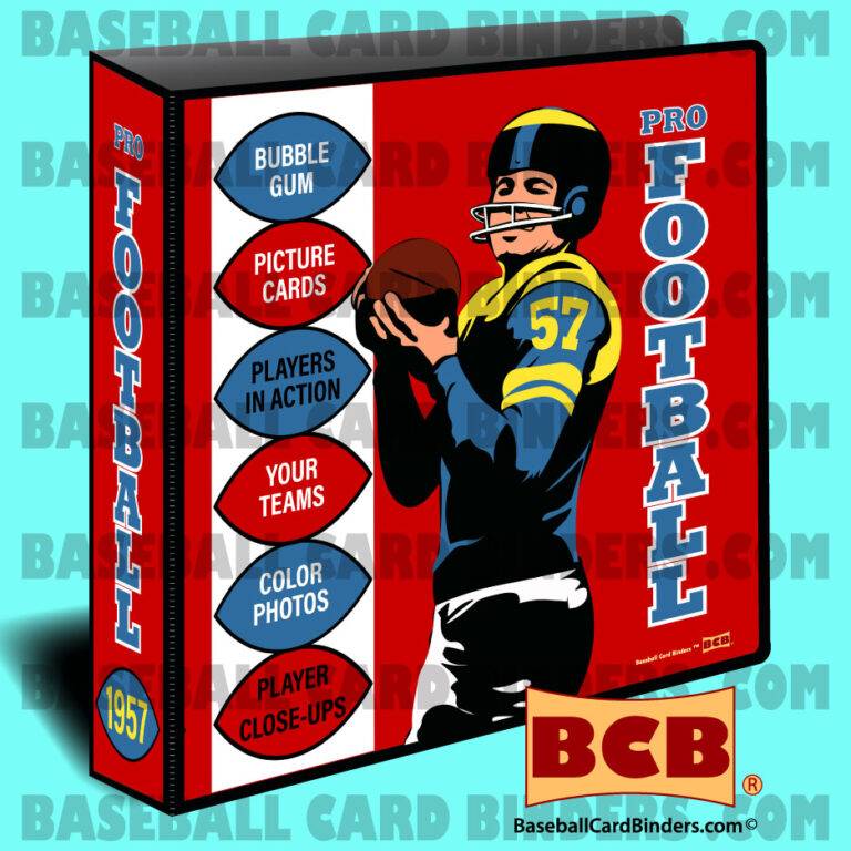 Football Card Album Binders – Baseballcard Binders