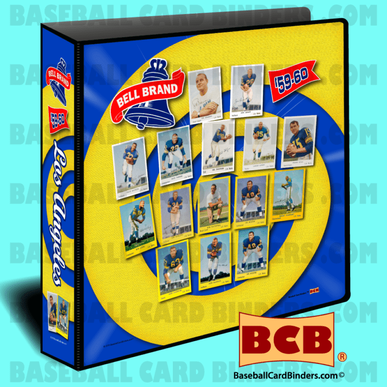 Football Card Album Binders – Baseballcard Binders