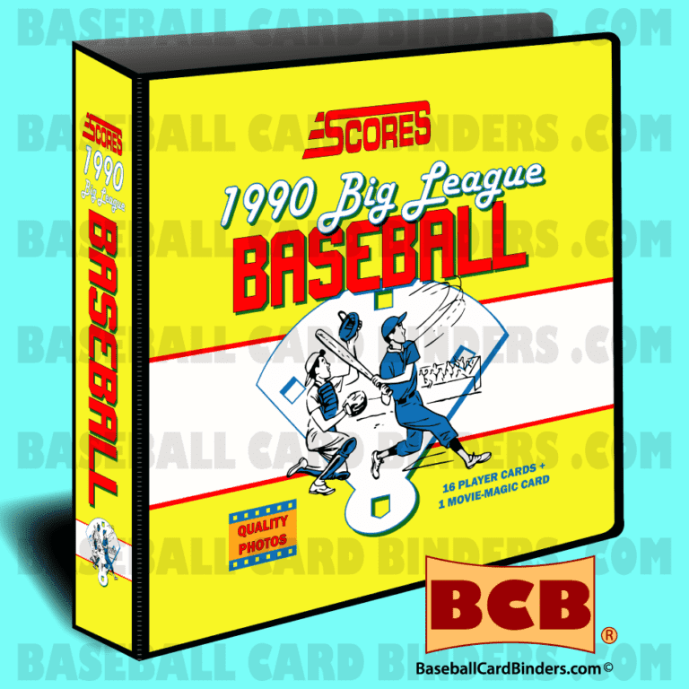 1990-Score-Style-Baseball-Card-Album-Binder – Baseballcard Binders